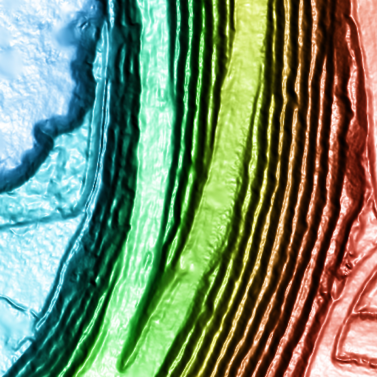 Water Body Outlines Road Widths Road Edges Road Centerlines Buildings ...