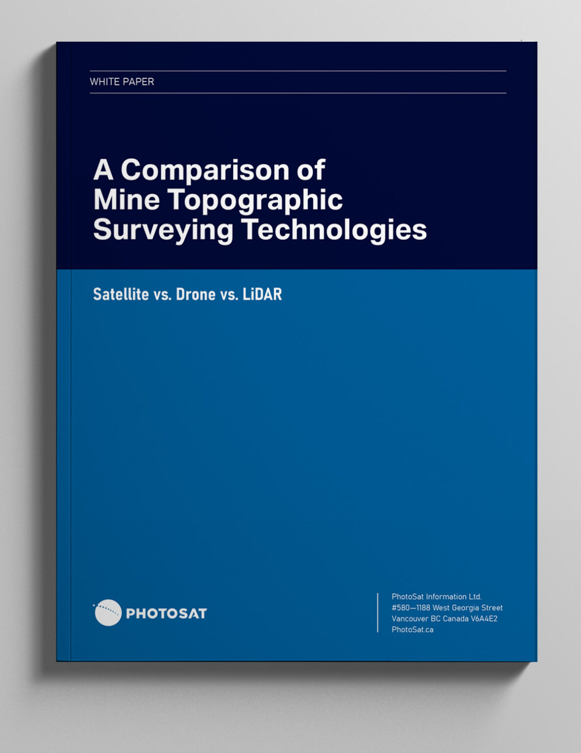 PhotoSat Survey Services - Topography And Alteration Mapping